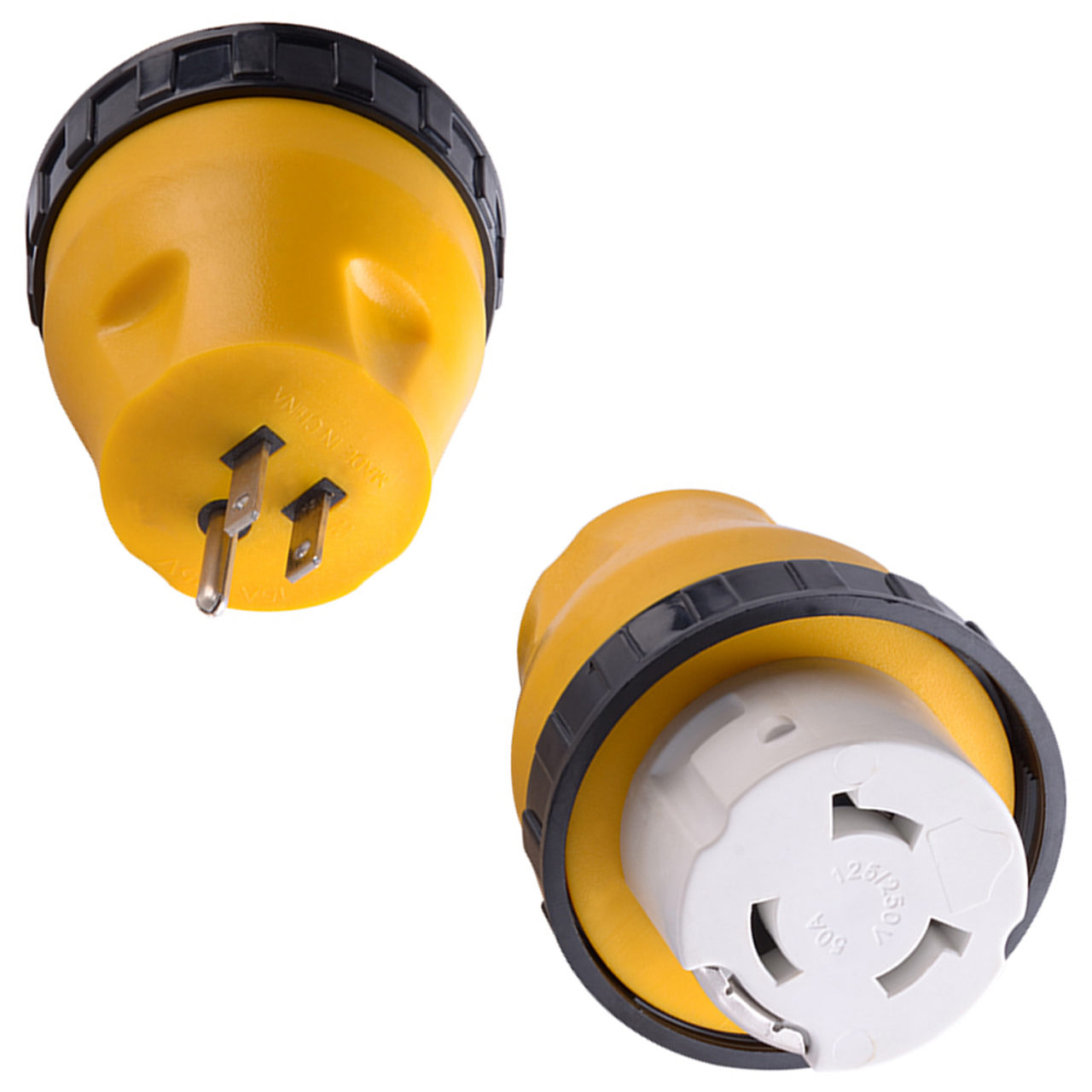 PLUG 15A MALE TO 50A FEMALE